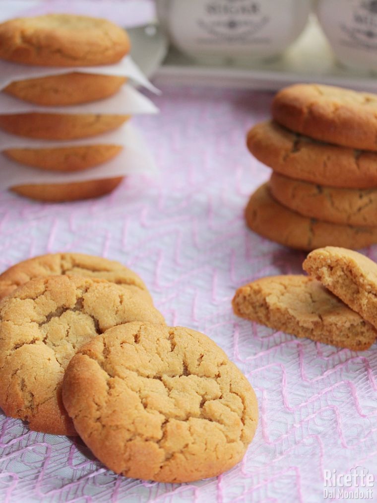 Cookies al burro di arachidi | RicetteDalMondo.it
